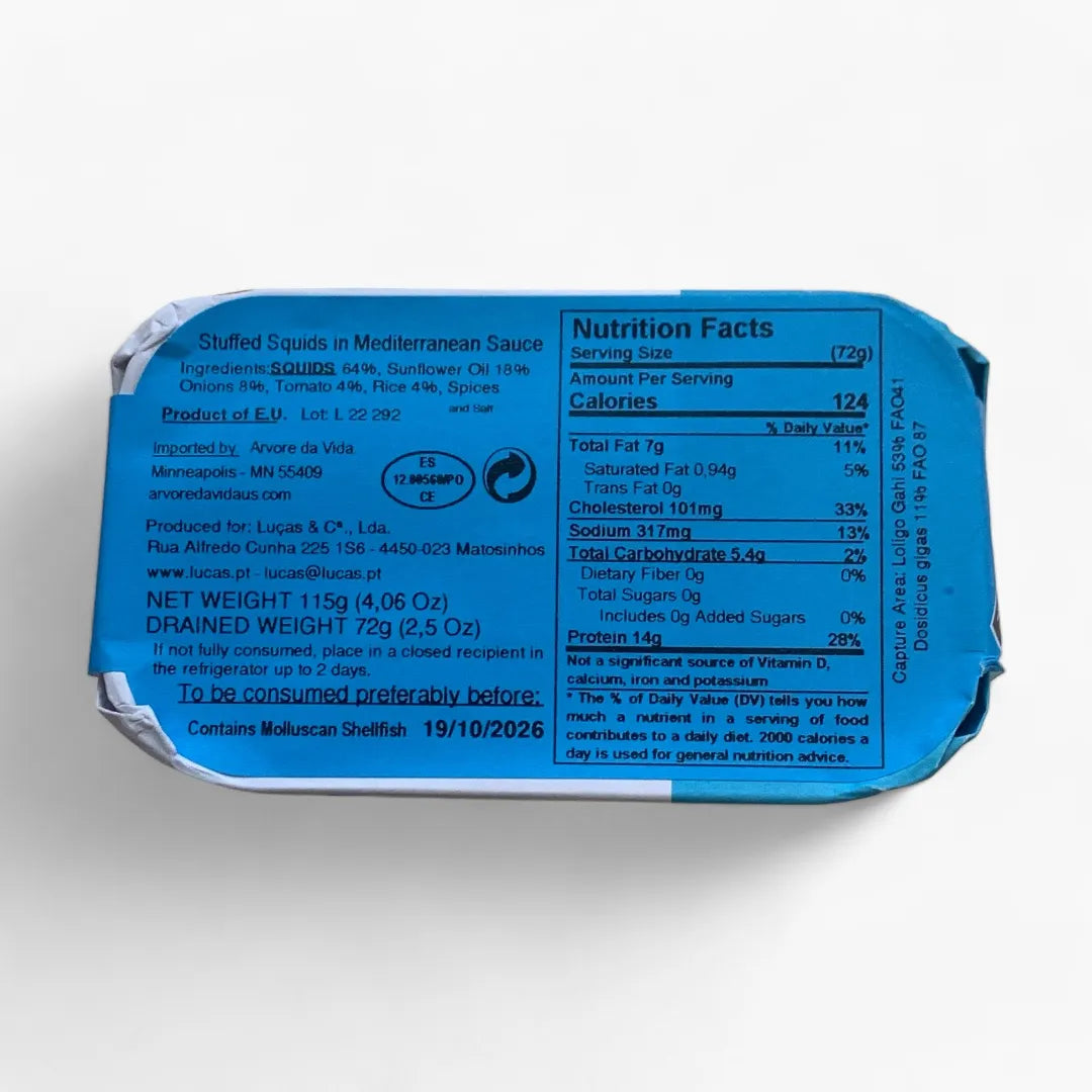 Luças Stuffed Squid in Mediterranean Sauce – Sullivan Street Tea ...